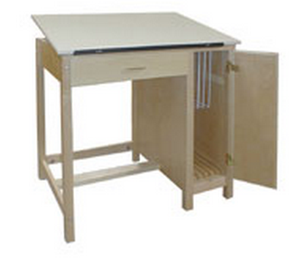 Hann WD-7 Drawing Table & Drawing Board with Storage