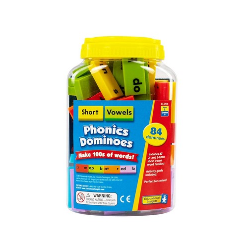 Phonics Dominoes—Short Vowels