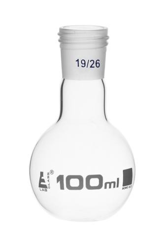 Buy Boiling Flask with 19/26 Joint, 100ml Capacity, Flat Bottom ...
