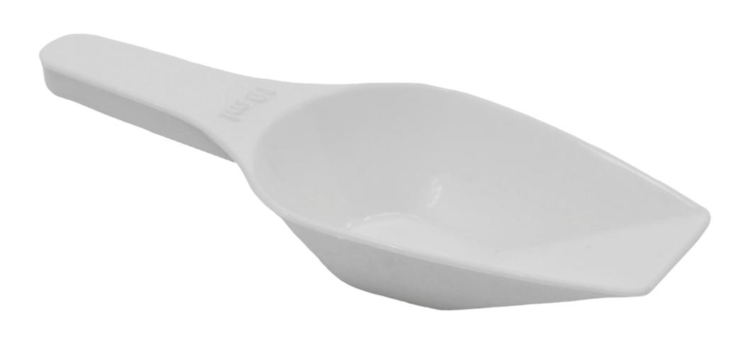 Buy Scoop, 10ml (0.3oz) - Polypropylene Plastic - Flat Bottom ...