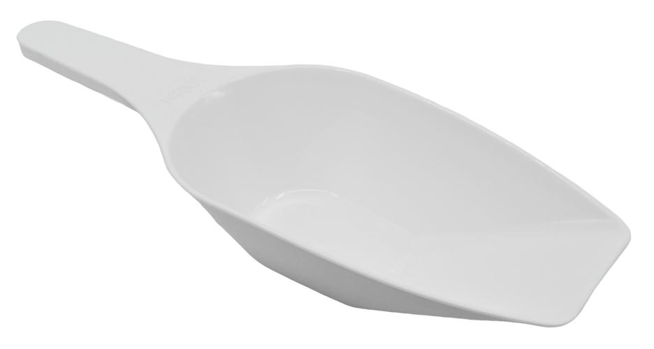 Buy Scoop, 500ml (16.9oz) - Polypropylene Plastic - Flat Bottom ...
