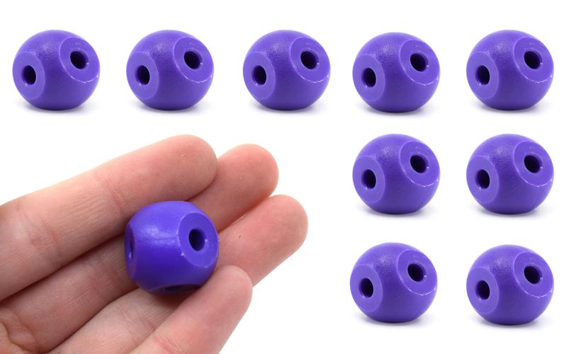 Buy Purple Molecule Balls, 10 pack, 2.2cm, 5 holes - Molecular Model ...