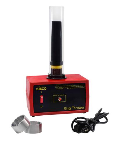 Ring Thrower - Includes 2 Aluminum Rings - Physics Study Eddy Currents ...