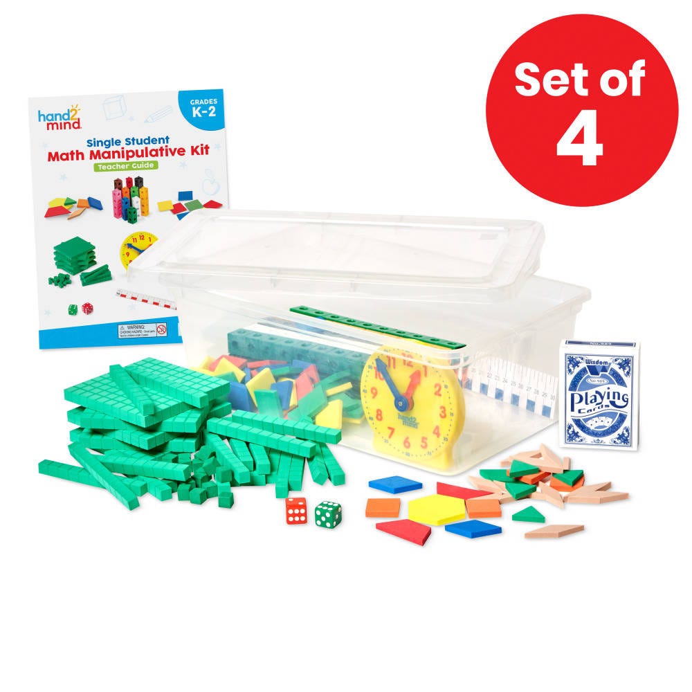 Buy Student Manipulative Kit, Gr K-2 Set/4 Online | All Products, All ...