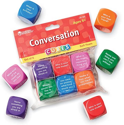 Buy Conversation Cubes Online | Makerspace | Learning Resources ...