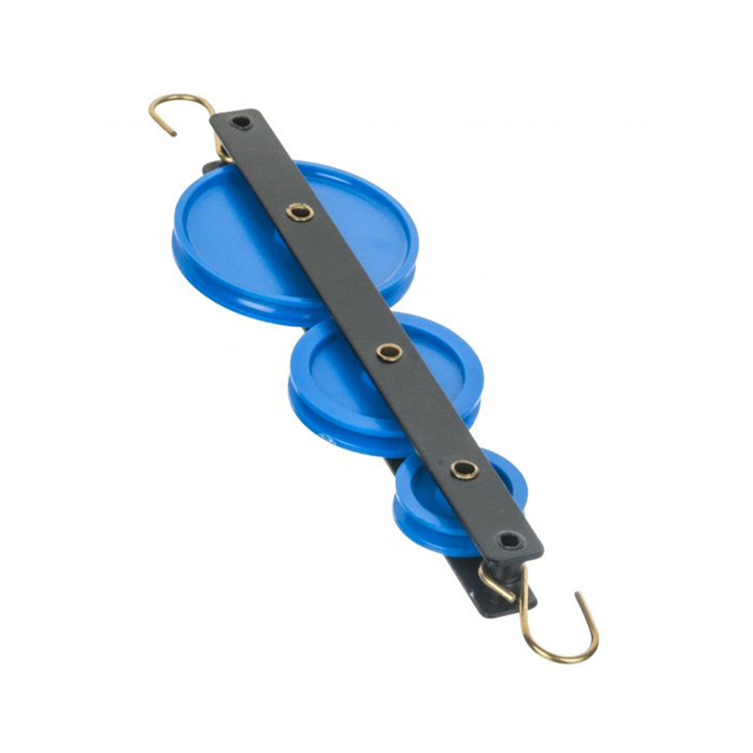Buy Eisco Labs Triple Long Pulley's - Plastic - Mounted in Metal Frame ...