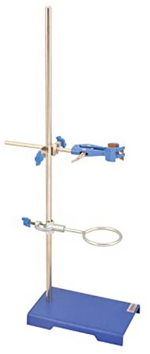 Buy 4 Piece Set - Rectangular Retort Stand, Rod, Clamp & Ring Set - 8 ...
