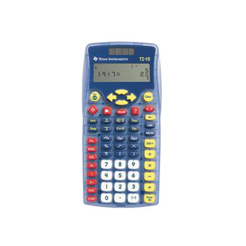 TI 15 Explorer Calculator