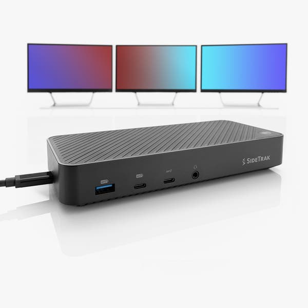 SideTrak® Triple Monitor 4K Docking Station